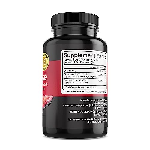 D-Mannose for effective UTI relief