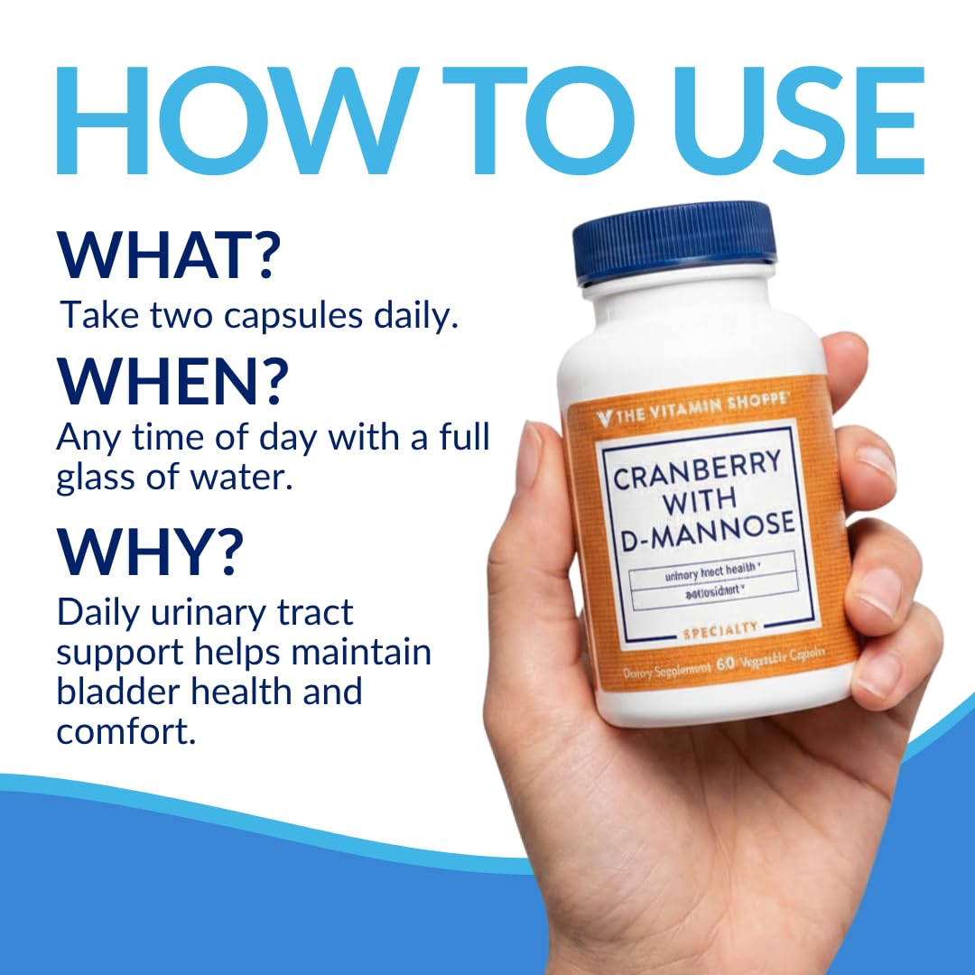 D-Mannose for enhanced bladder health