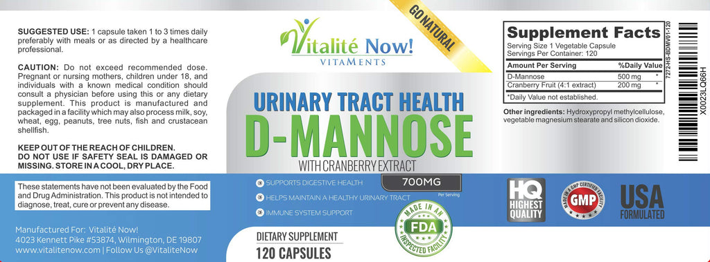 D-Mannose for healthy immune function