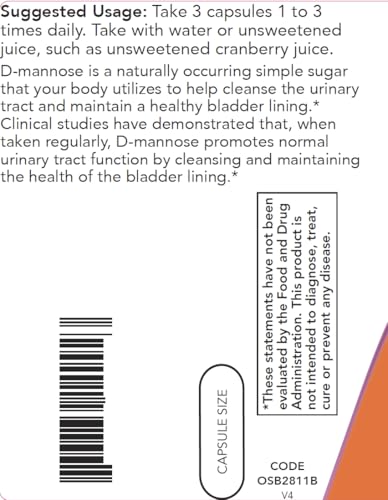 D-Mannose for men and women