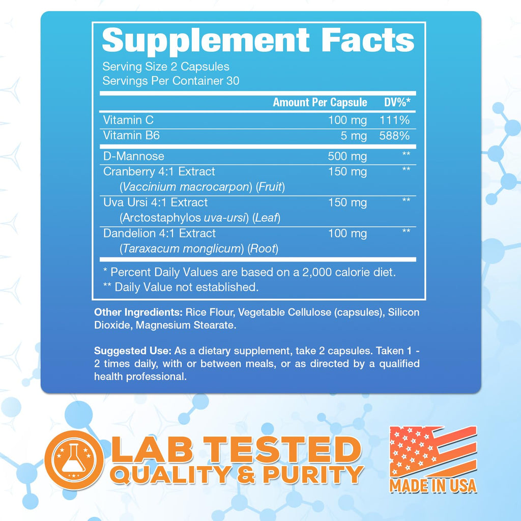 D-Mannose for urinary function