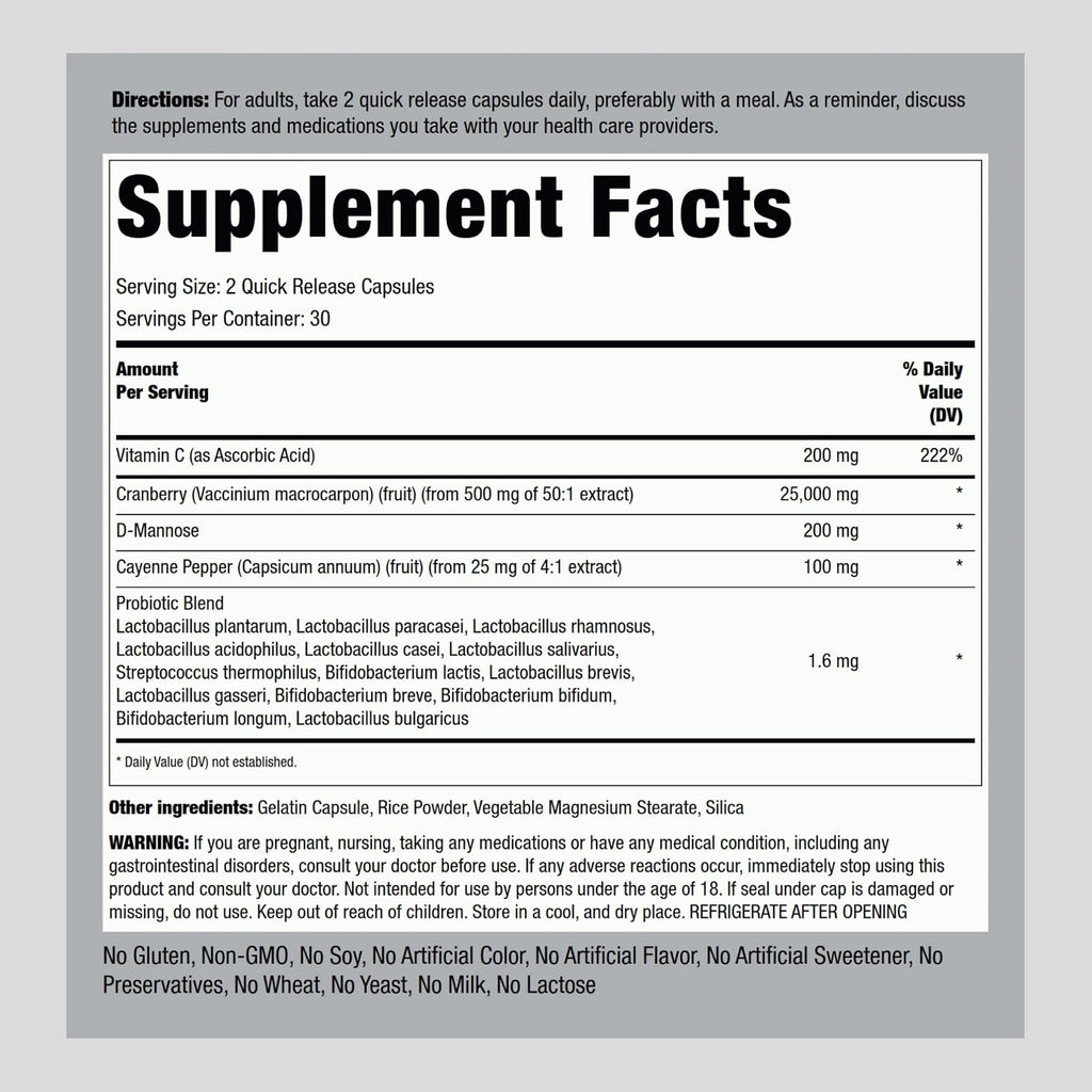 D-Mannose for urinary health