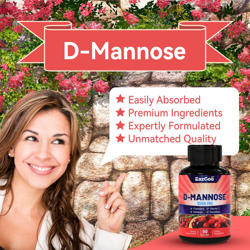 D-Mannose for urinary tract wellness