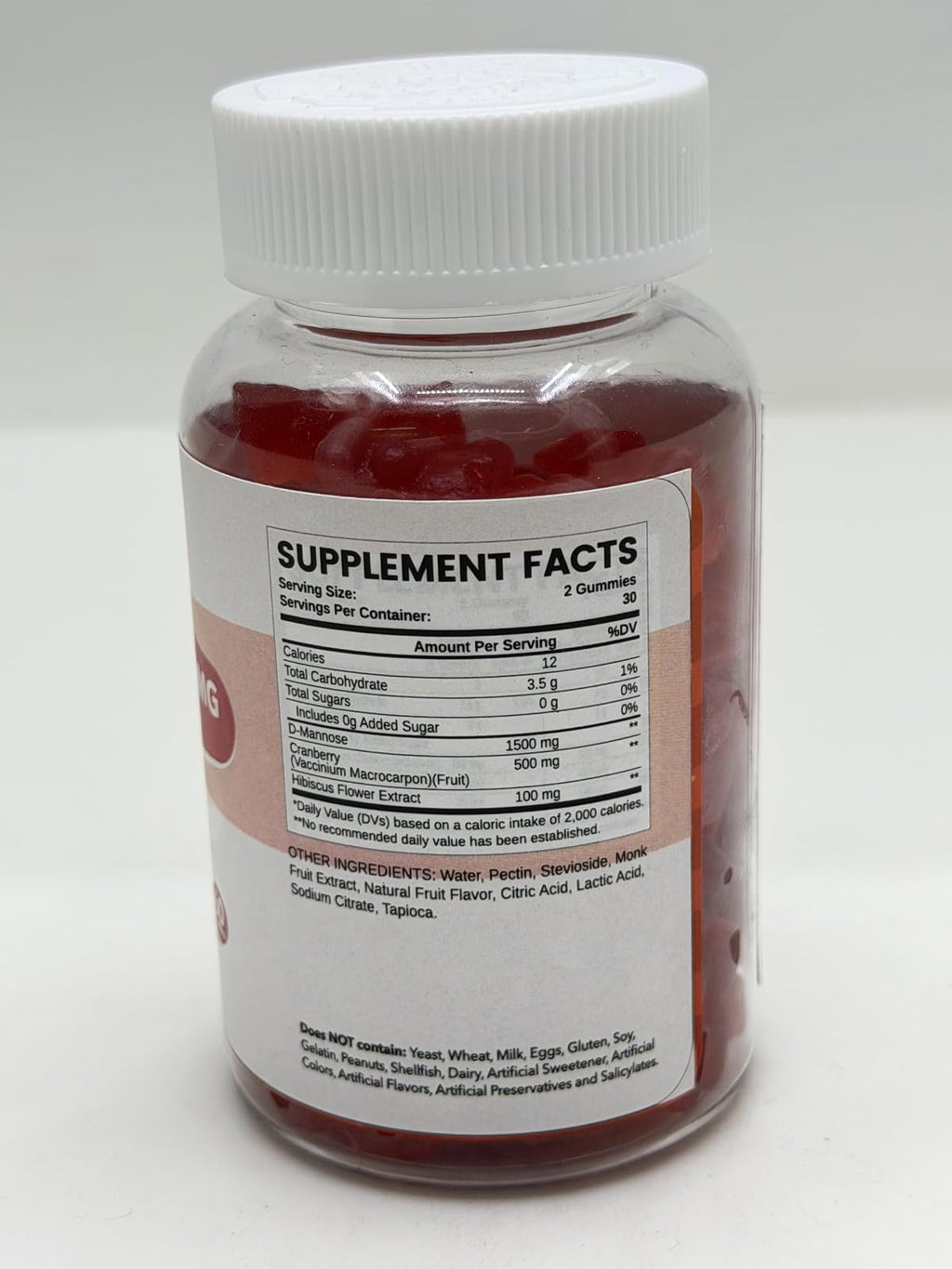 D Mannose gummies for daily wellness