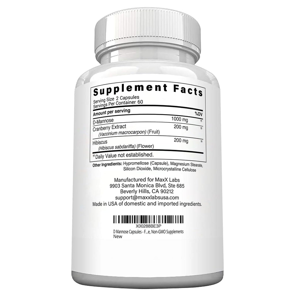 D-Mannose herbal blend for daily health
