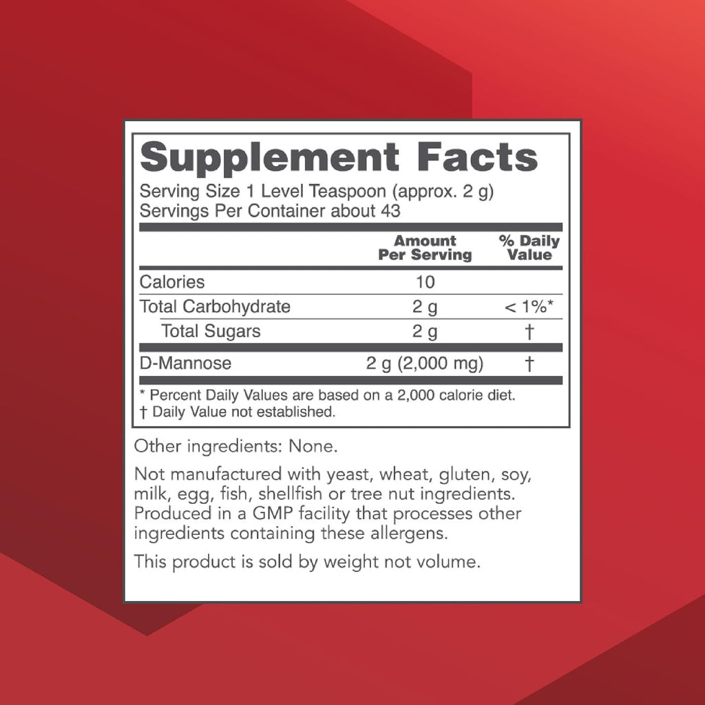 D-Mannose Powder for digestive health