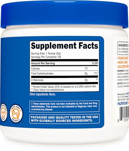 D-Mannose powder for endurance training