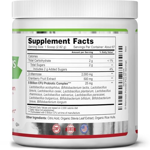 D-Mannose Powder for improved digestive health