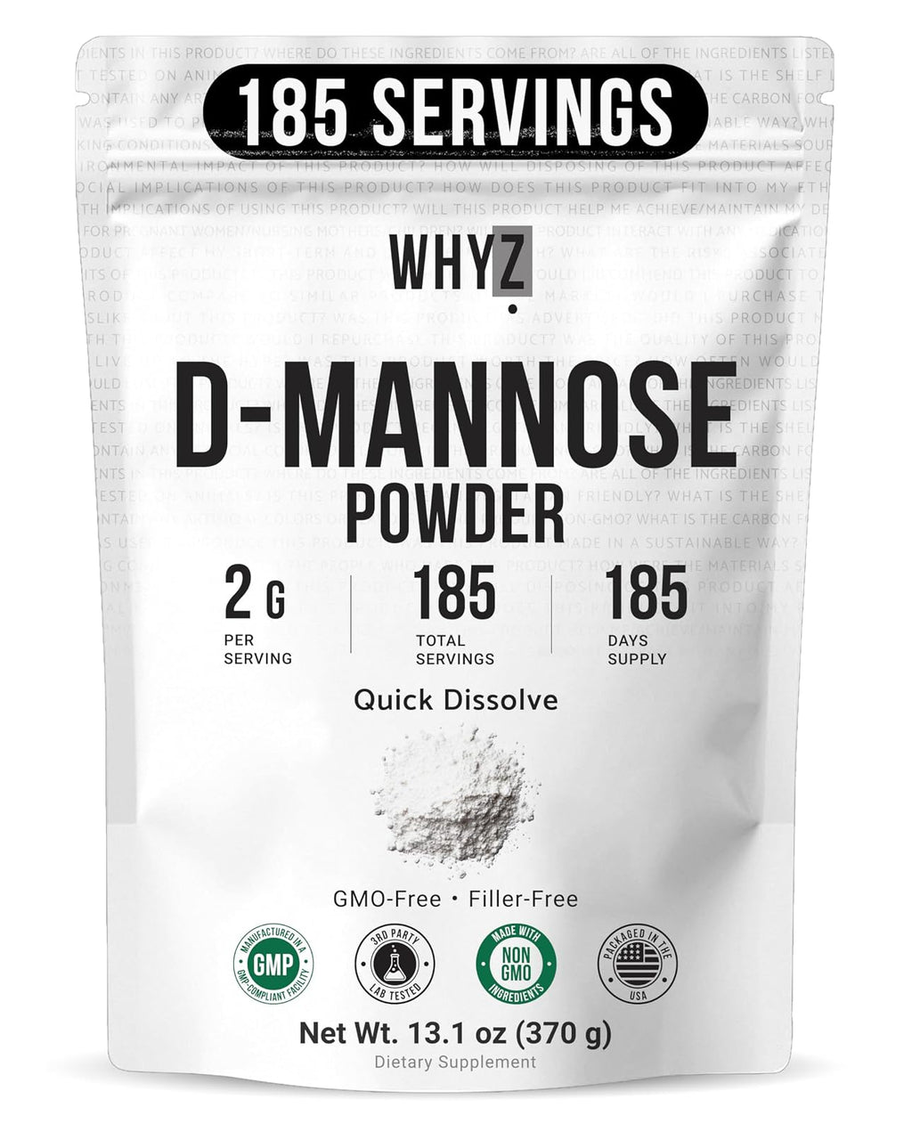D-Mannose powder for urinary health