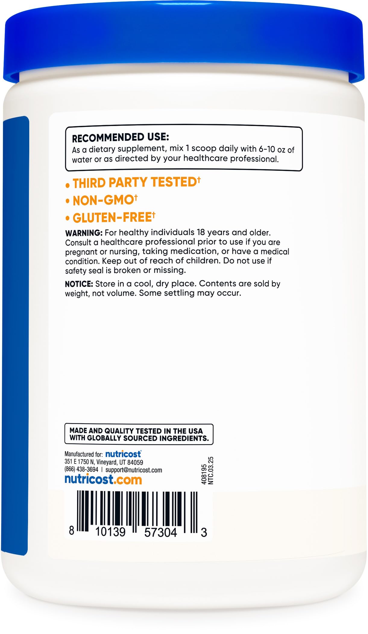 D-Mannose powder for urinary health
