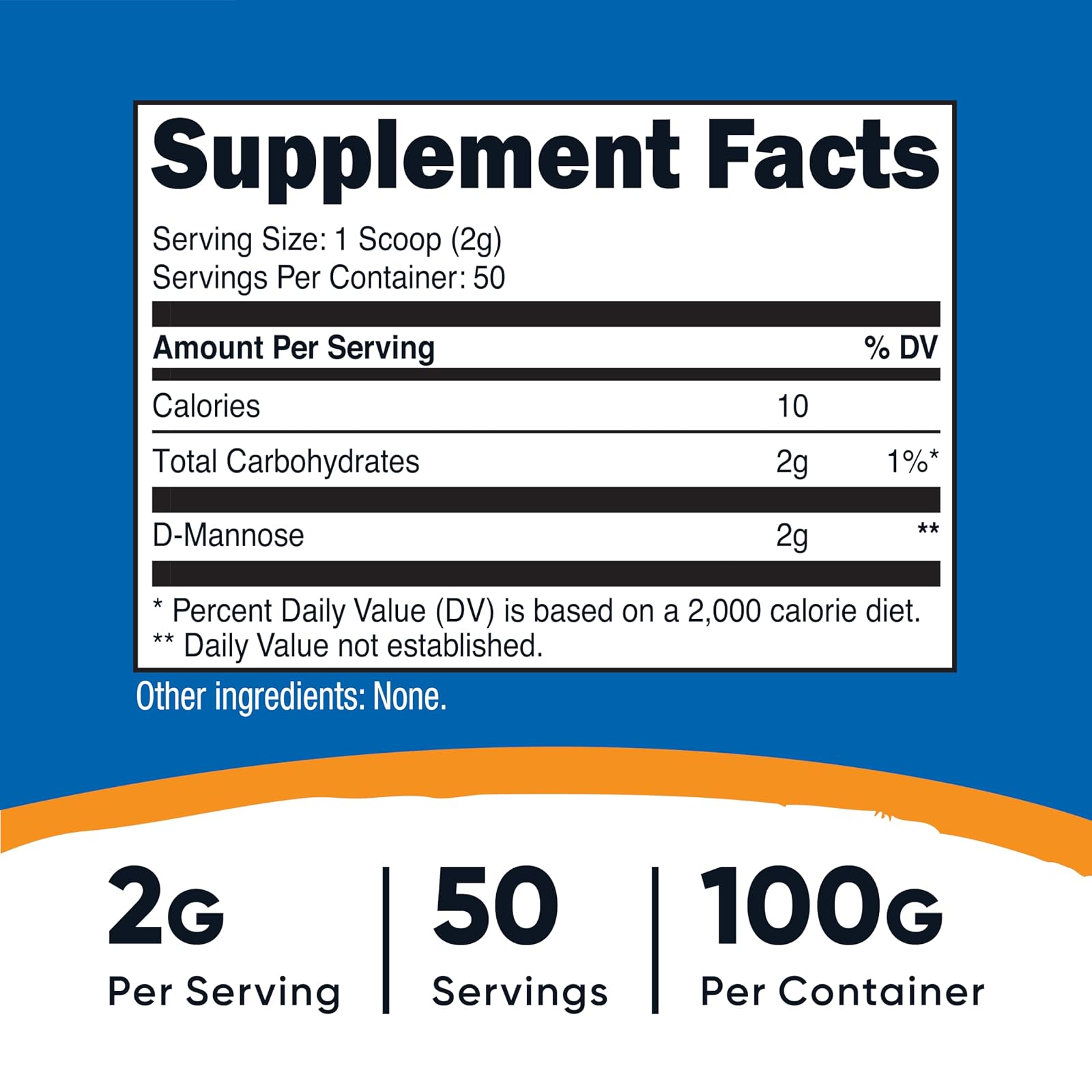 D-Mannose powder for urinary health