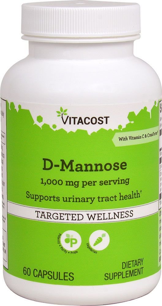 D-Mannose supplement for urinary health