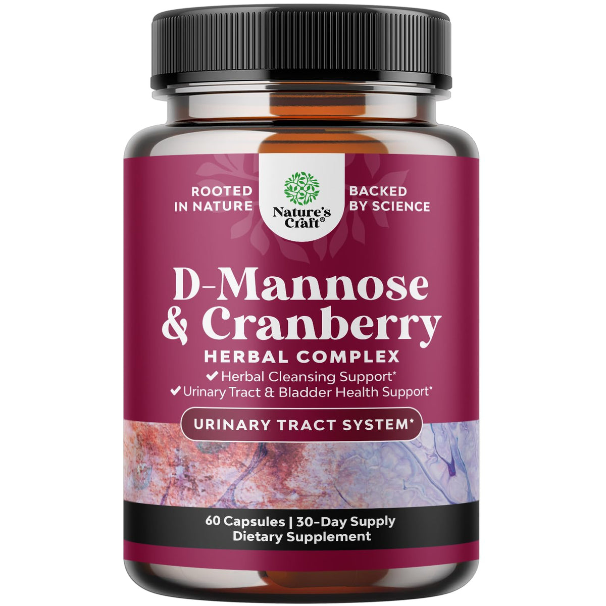 D Mannose with Cranberry capsules