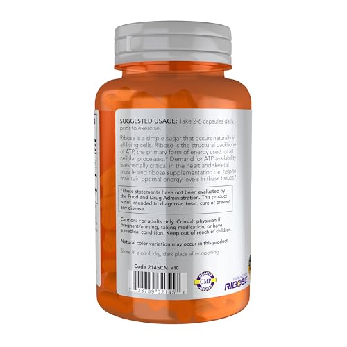 D-Ribose capsules for athletic performance
