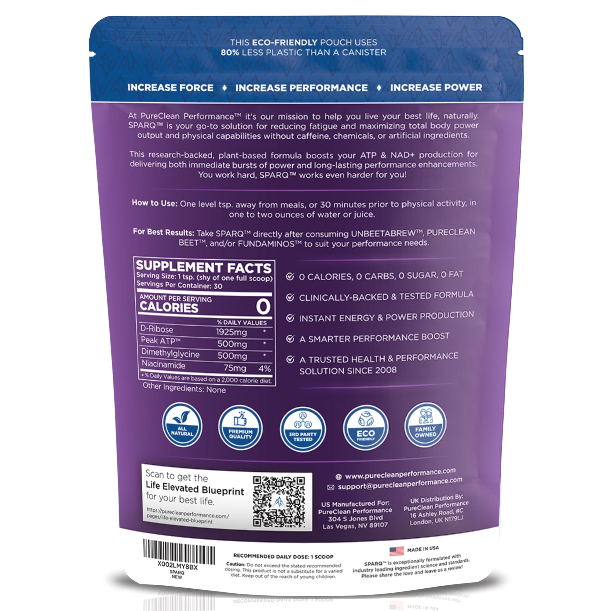 D-Ribose energy supplement for athletes