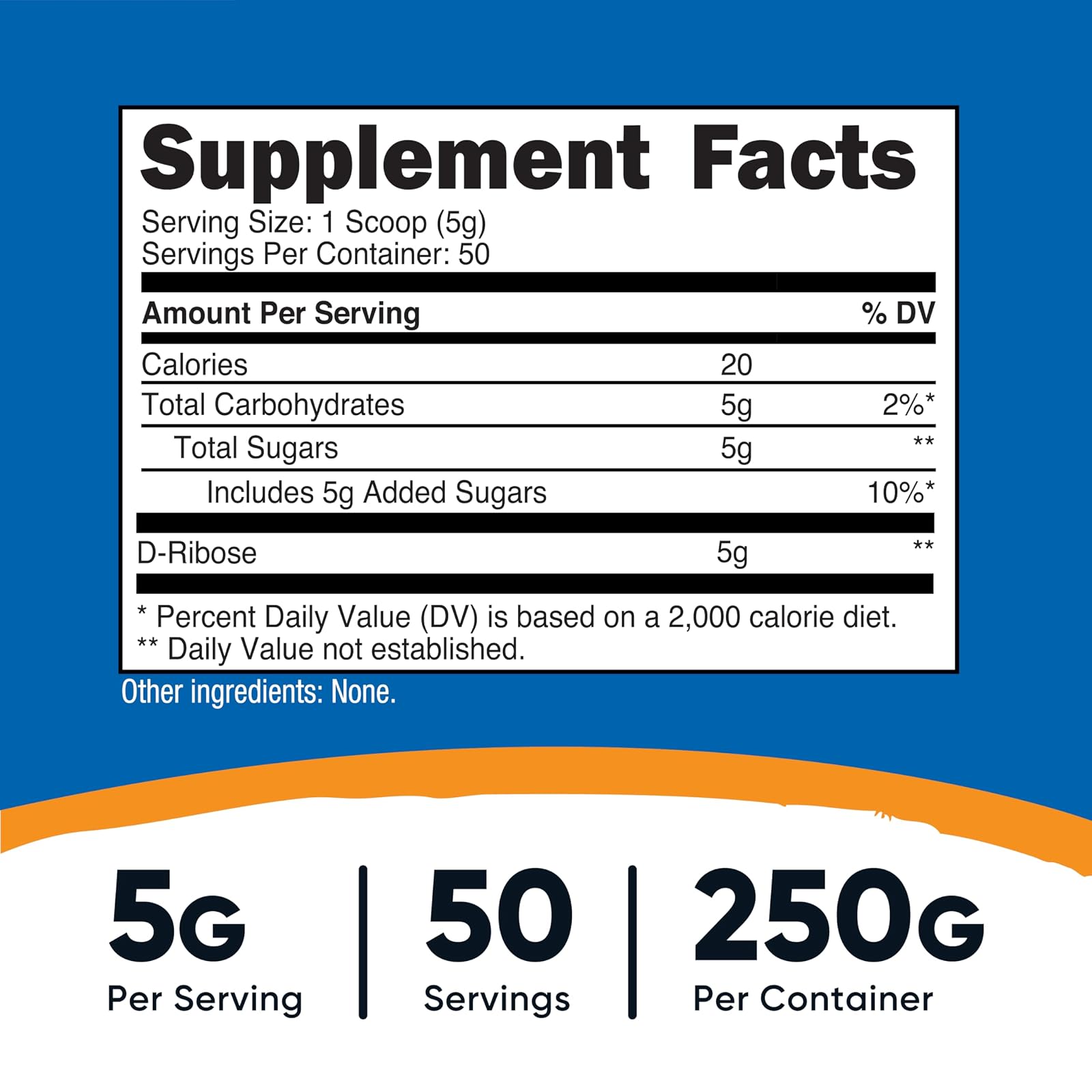 D-Ribose Powder supports muscle recovery