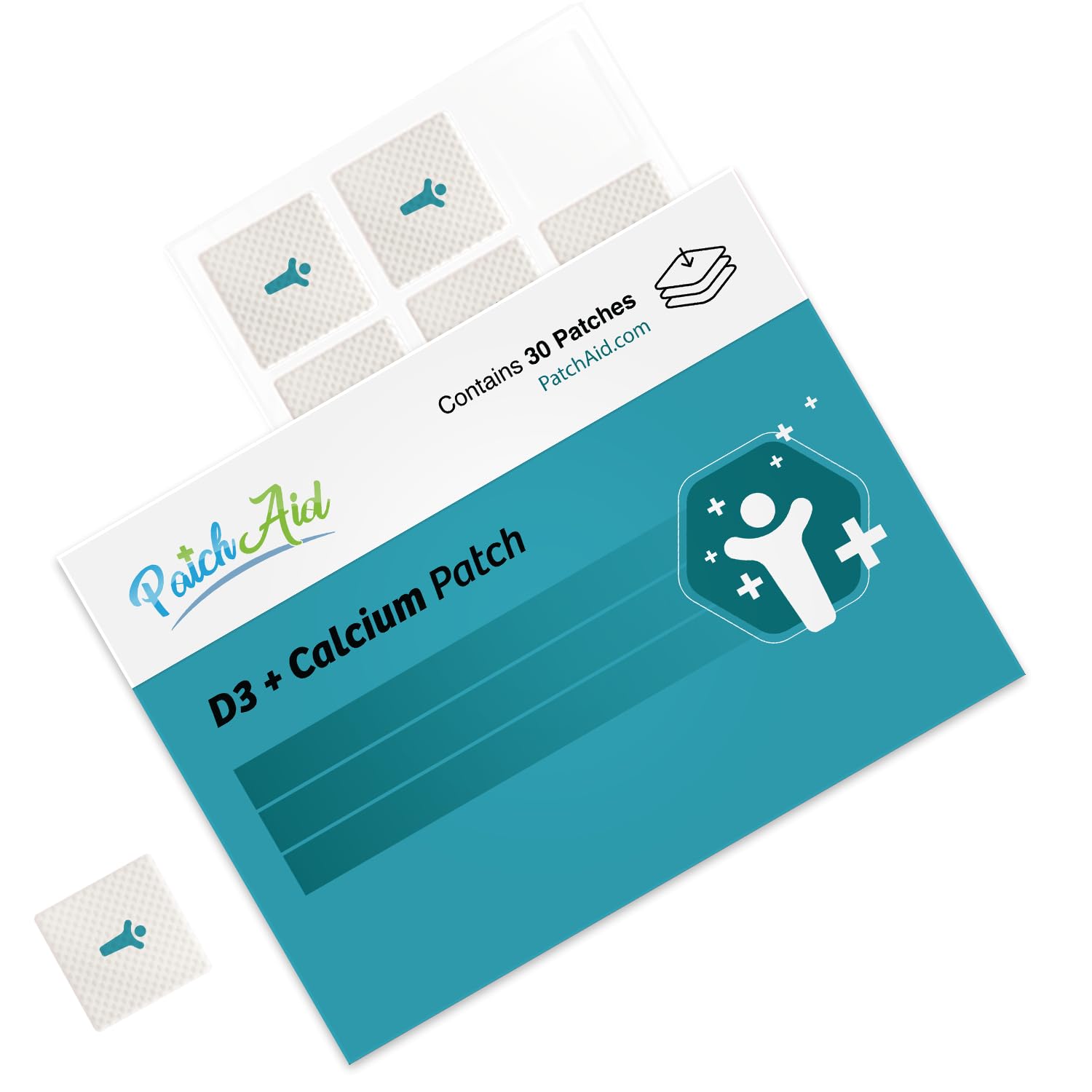 D3 calcium citrate supplement patch