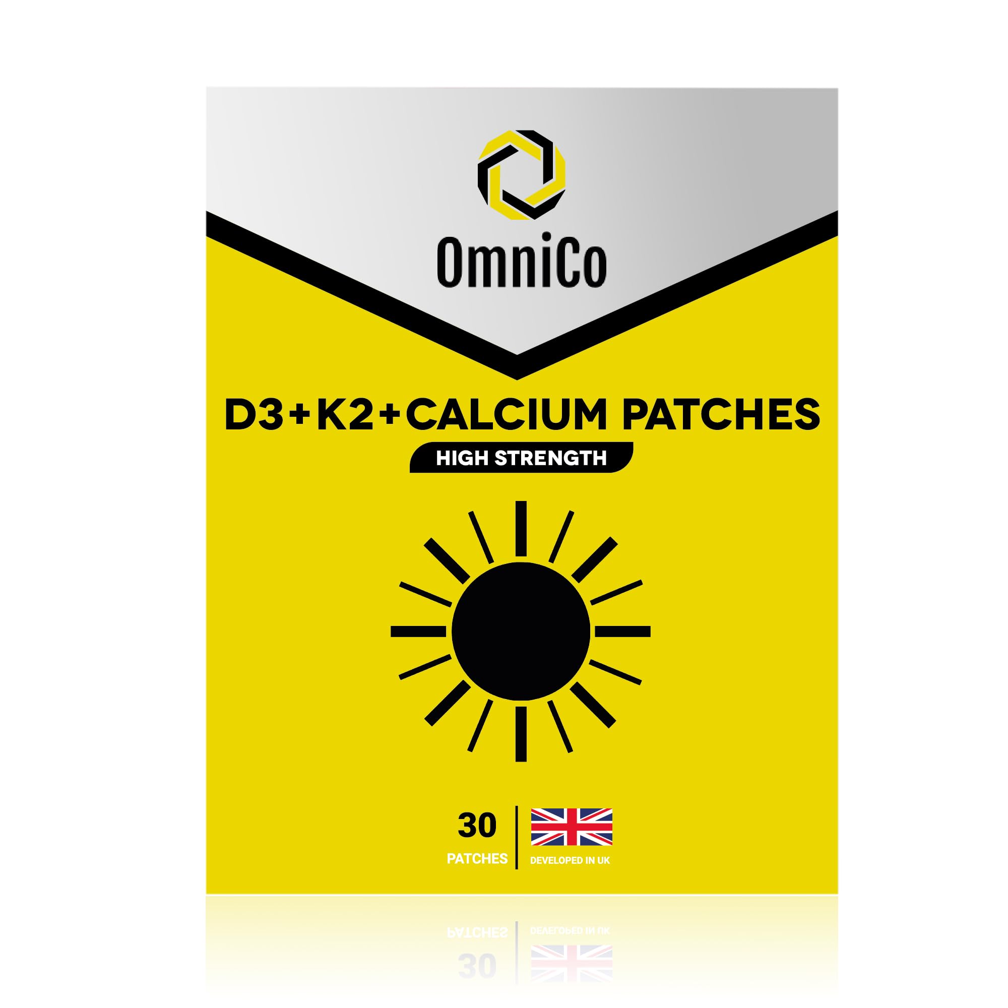 D3 K2 calcium support patches