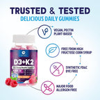 D3 K2 gummies for heart health