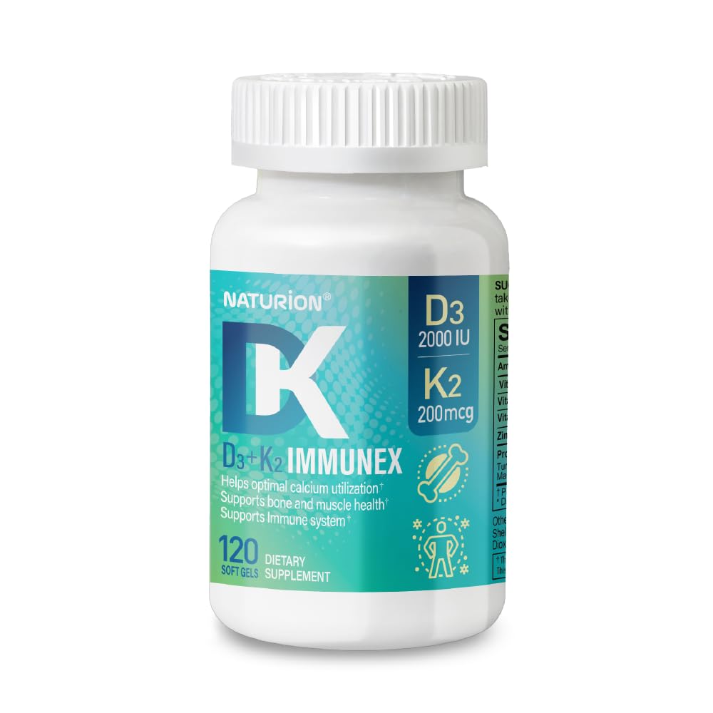 D3+K2 Immunex Vitamin D3 benefits