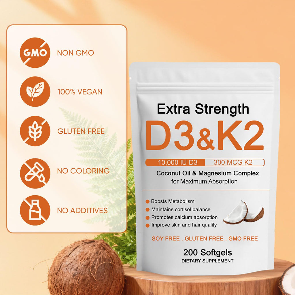 D3 K2 Magnesium for heart support