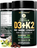 D3 K2 Vitamin 10000 IU capsules