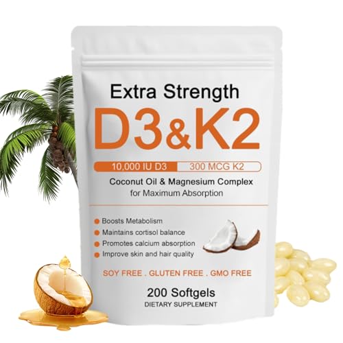D3 K2 Vitamin softgels for immunity