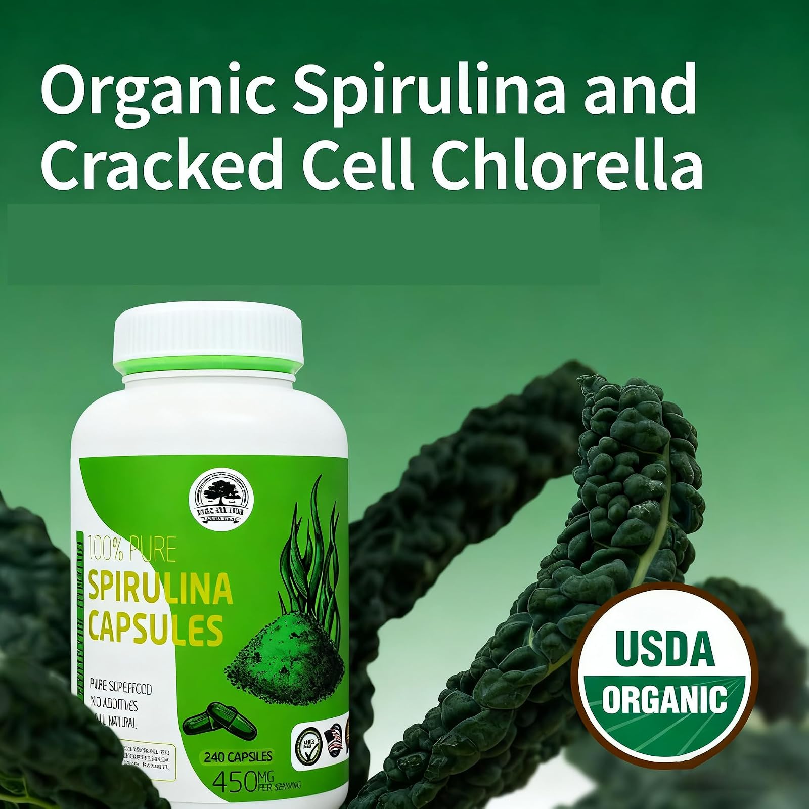 DABC OAK LAND spirulina for healthy lifestyle