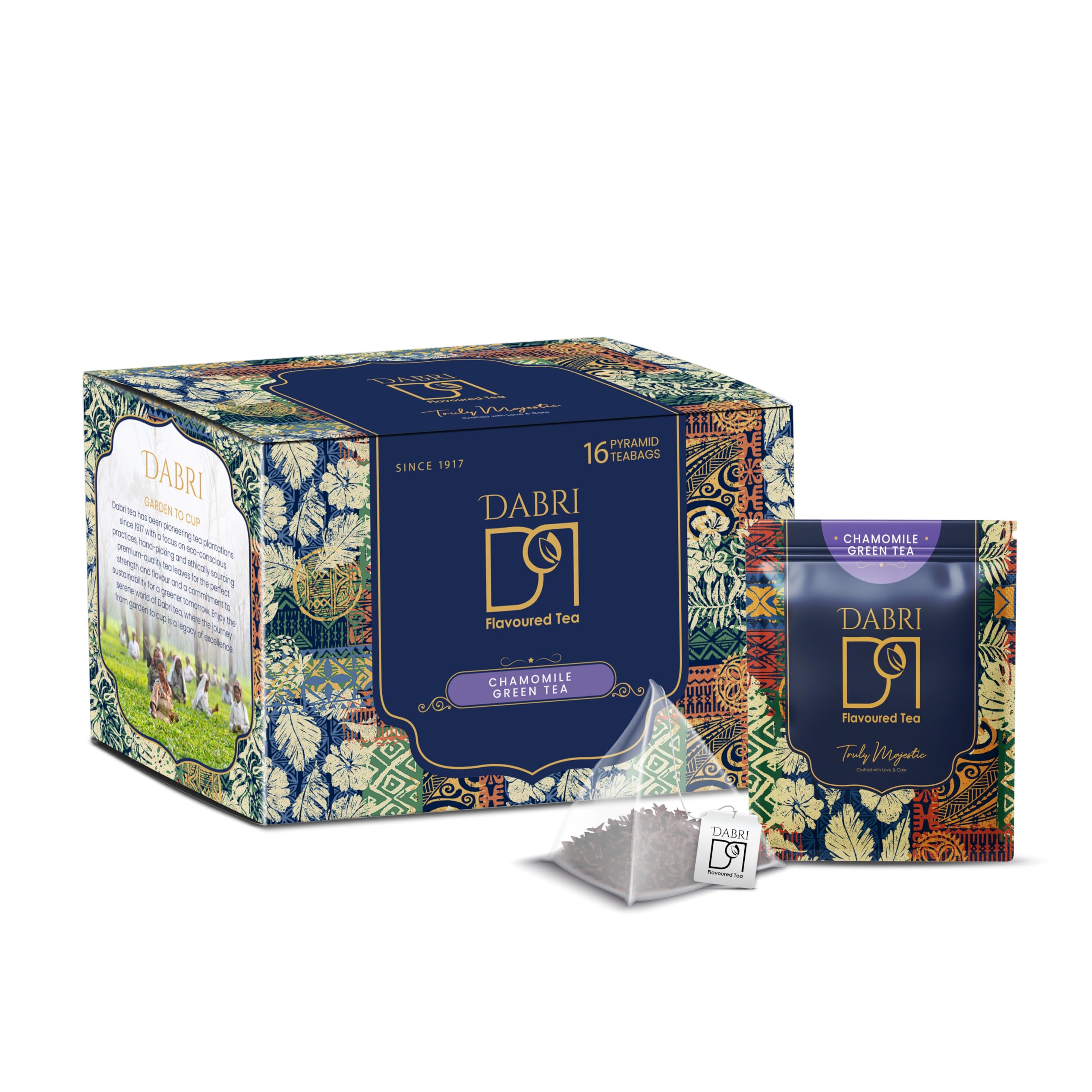 Dabri chamomile green tea bags