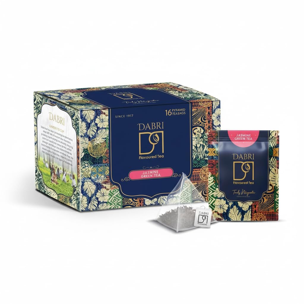 Dabri green tea bags for wellness