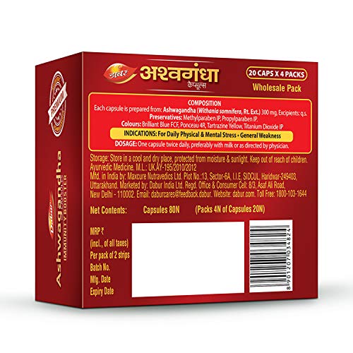 DABUR Ashwagandha for a healthy lifestyle