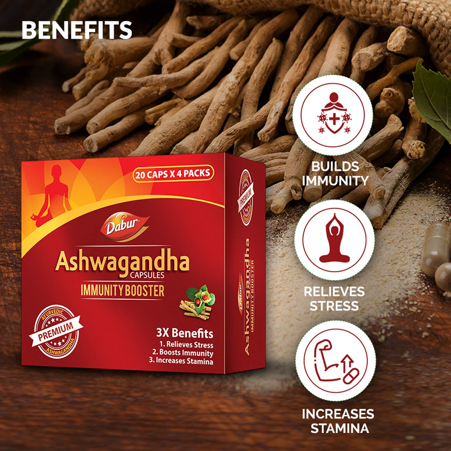 DABUR Ashwagandha for overall wellness