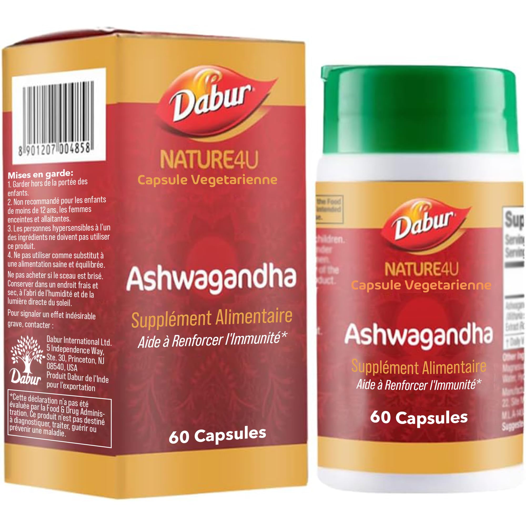 Dabur Ashwagandha vegetarian capsules