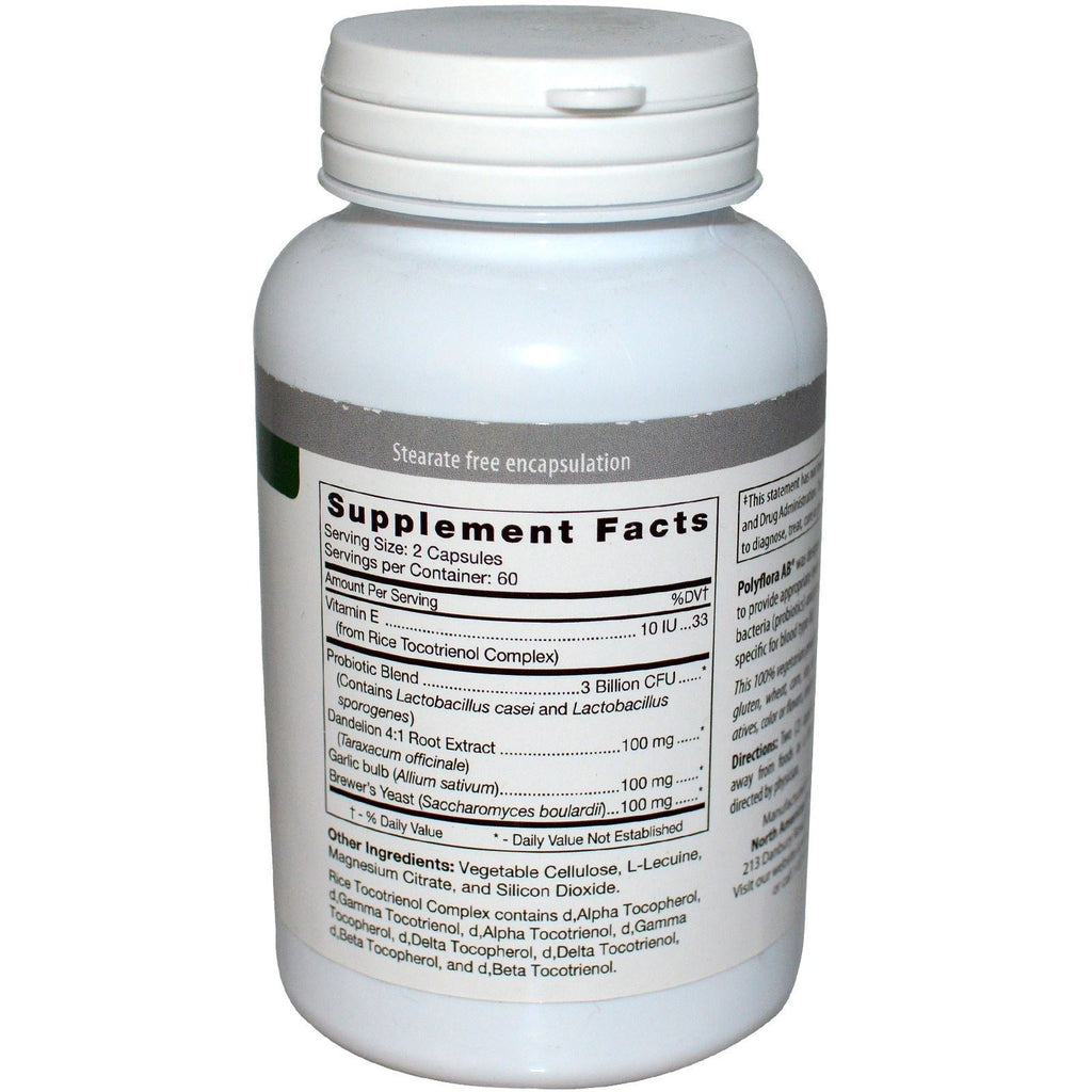 Dadamo Polyflora Ab 120 Vcaps daily nutrients