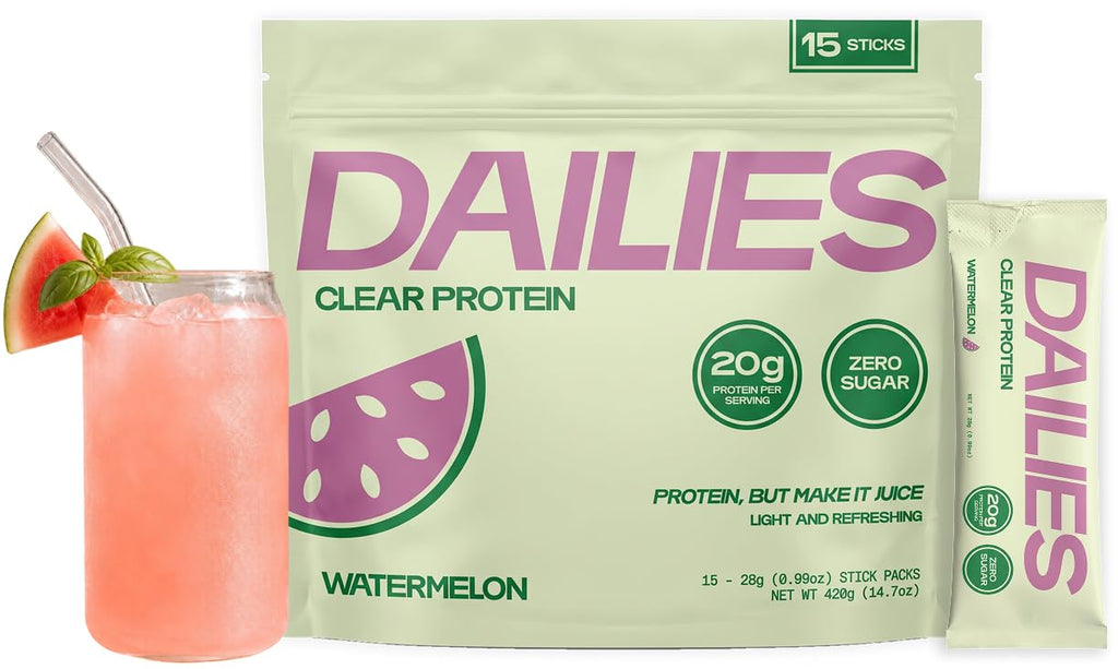 DAILIES Clear Protein Watermelon stick packs