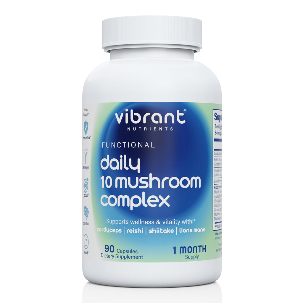 Daily 10 mushroom complex supplement
