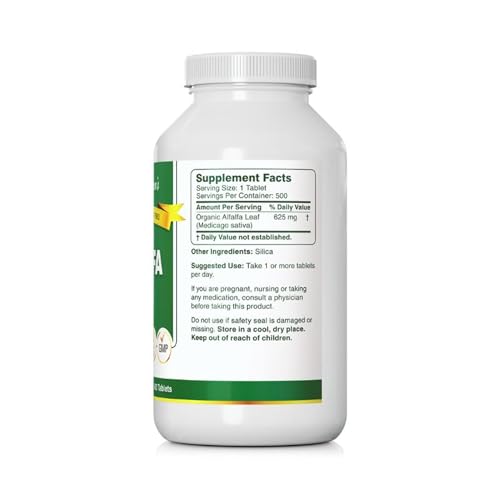 daily alfalfa supplement for vitality