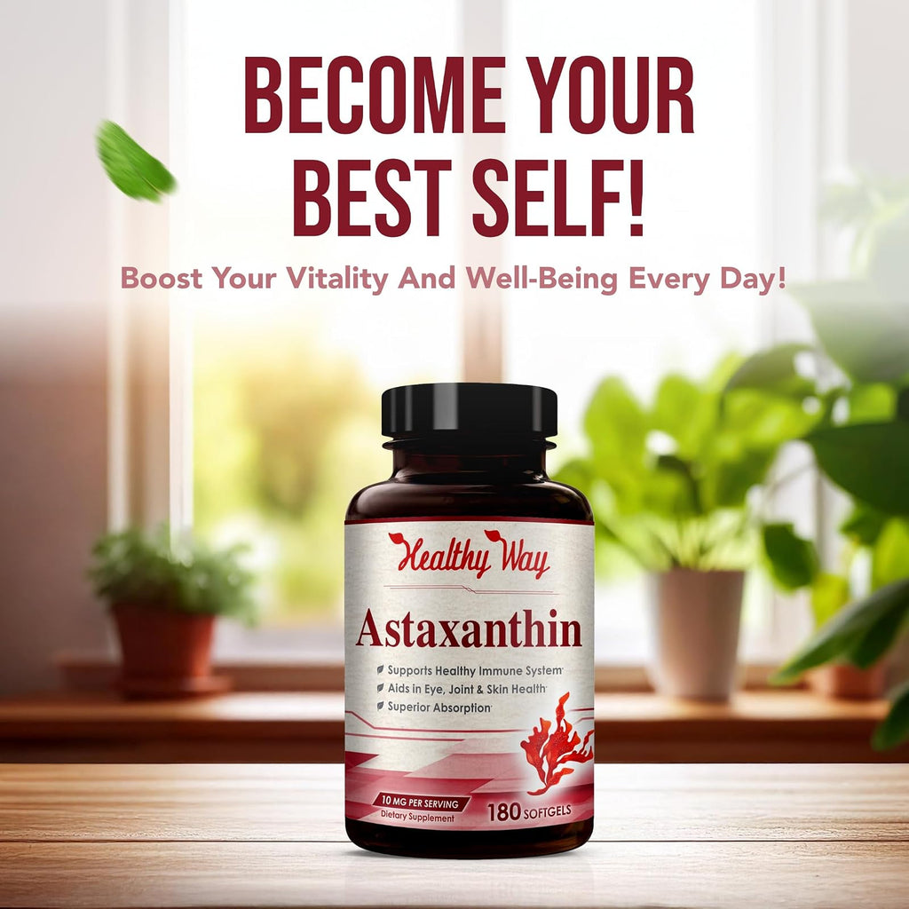 Daily antioxidant protection with Astaxanthin