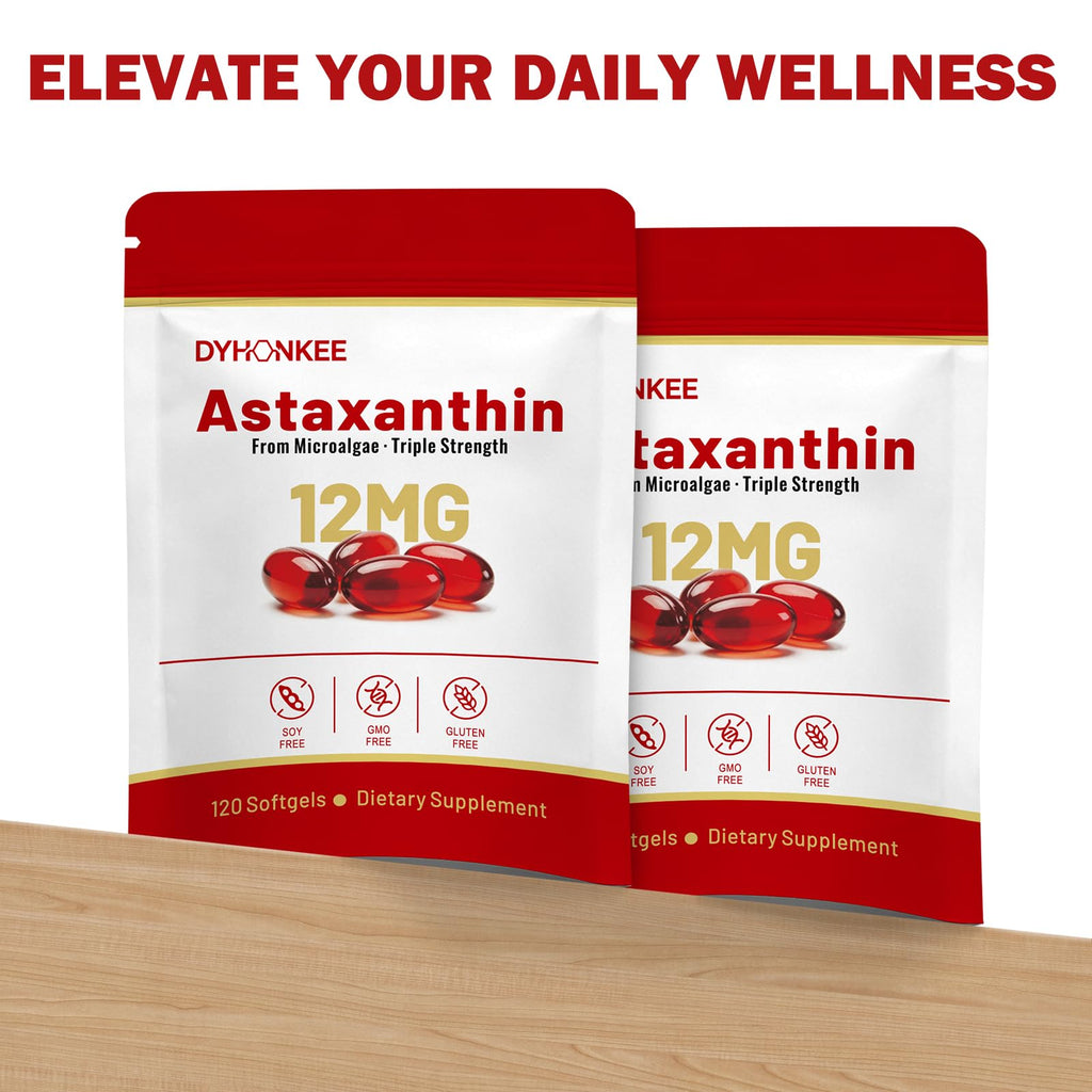 Daily antioxidant supplement Astaxanthin