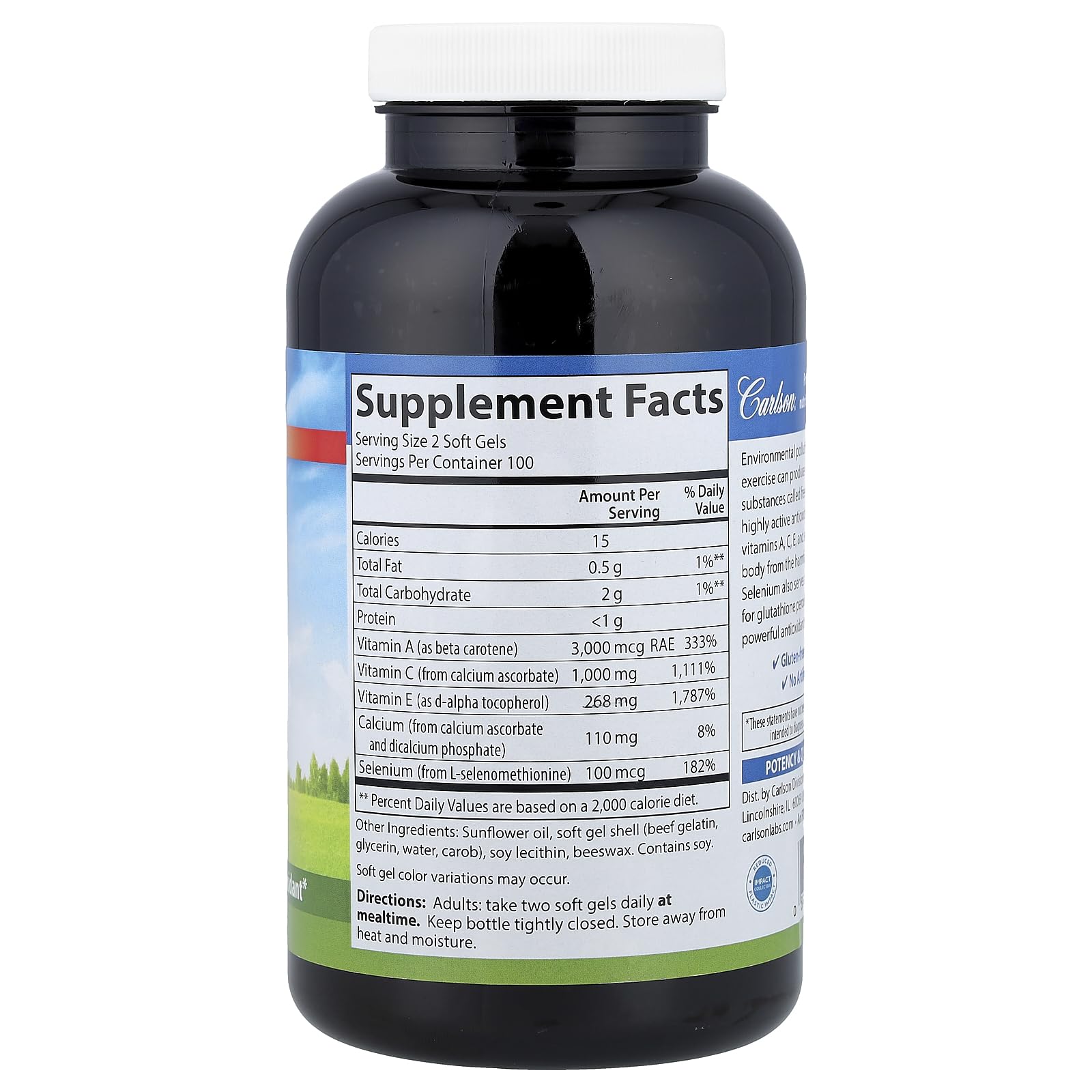 daily antioxidant supplement for health