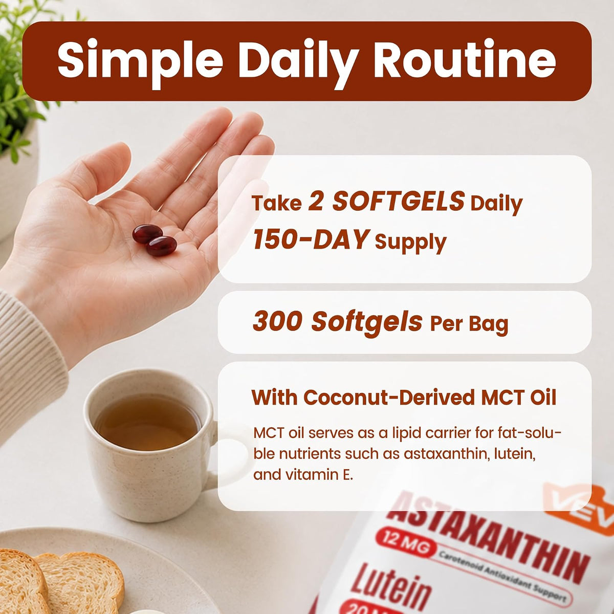 daily antioxidant supplement for wellness