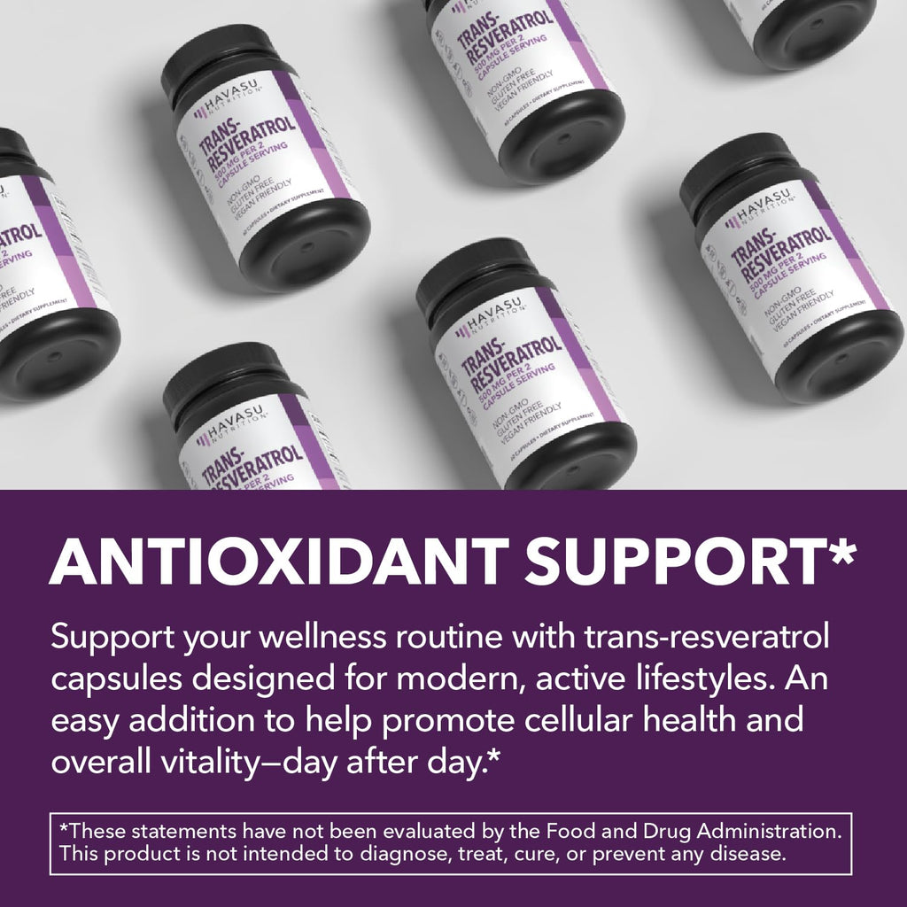 Daily antioxidant supplement Resveratrol