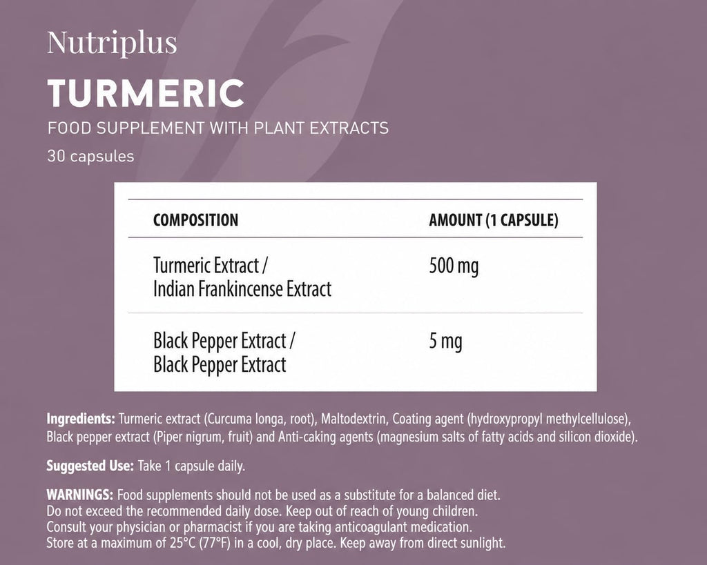 daily antioxidant support turmeric capsules