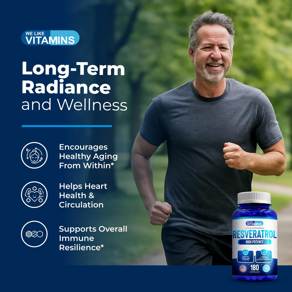 Daily antioxidant support with resveratrol