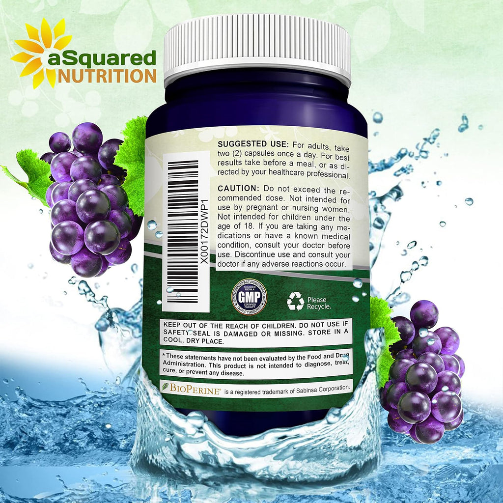 Daily antioxidant support with resveratrol
