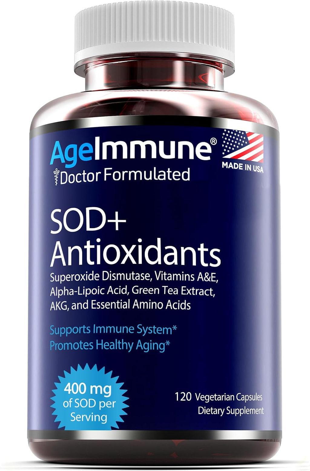 Daily antioxidant support with SOD