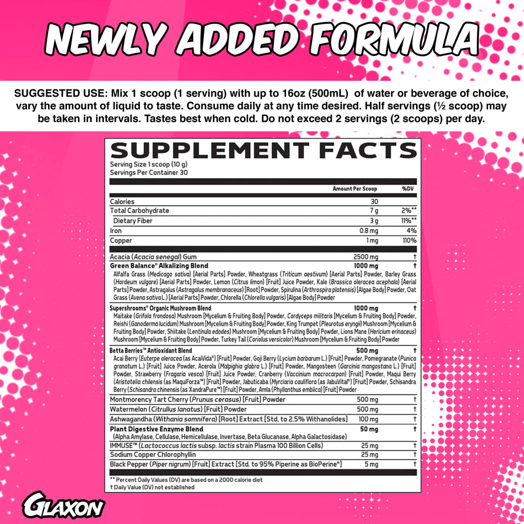 Daily antioxidant support with Super Greens