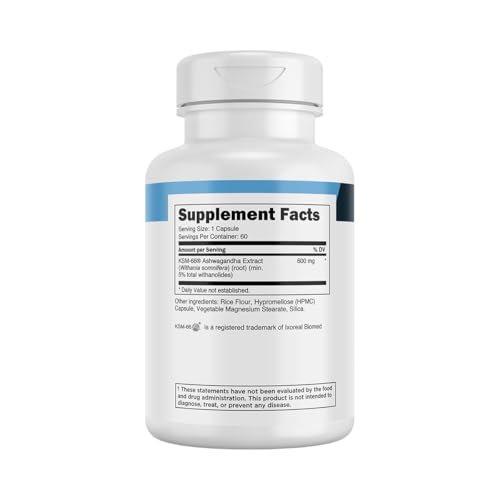 Daily ashwagandha dosage for men and women