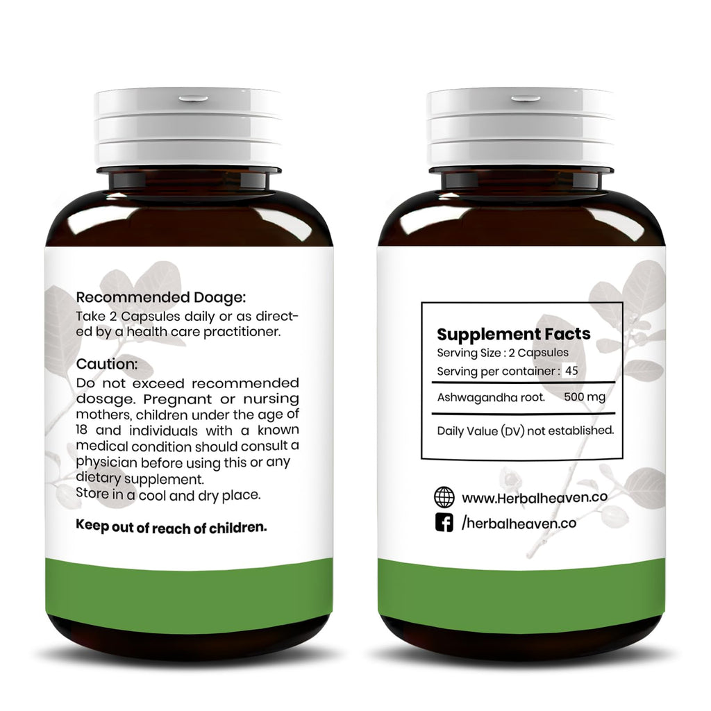 daily ashwagandha dosage for men