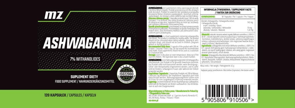 Daily ashwagandha dosage for wellness